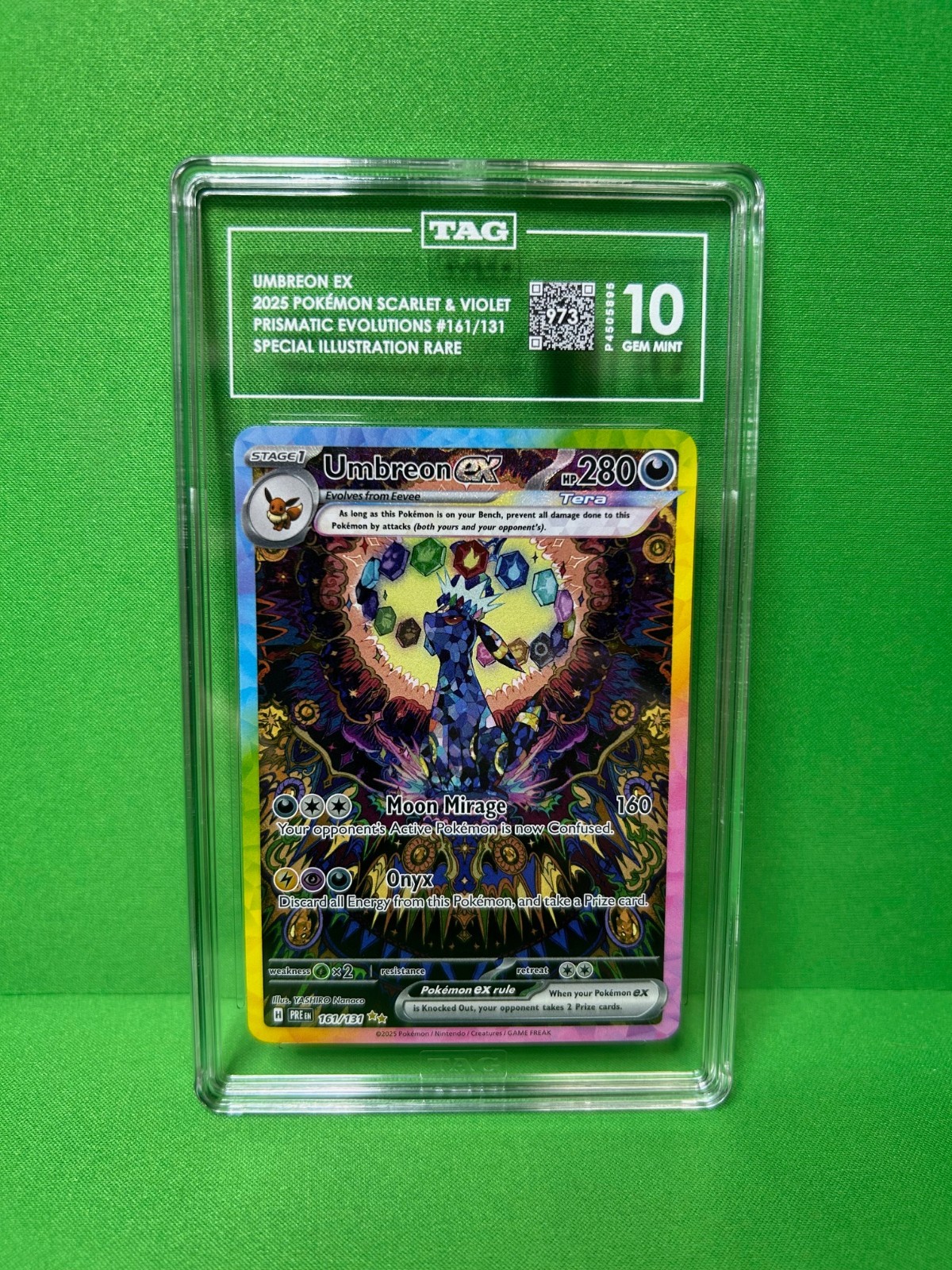 Umbreon ex 161/131 - Special Illustration Rare Card | Prismatic ...