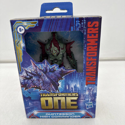 New Transformers One Quintesson High Commander Hasbro Deluxe Action ...