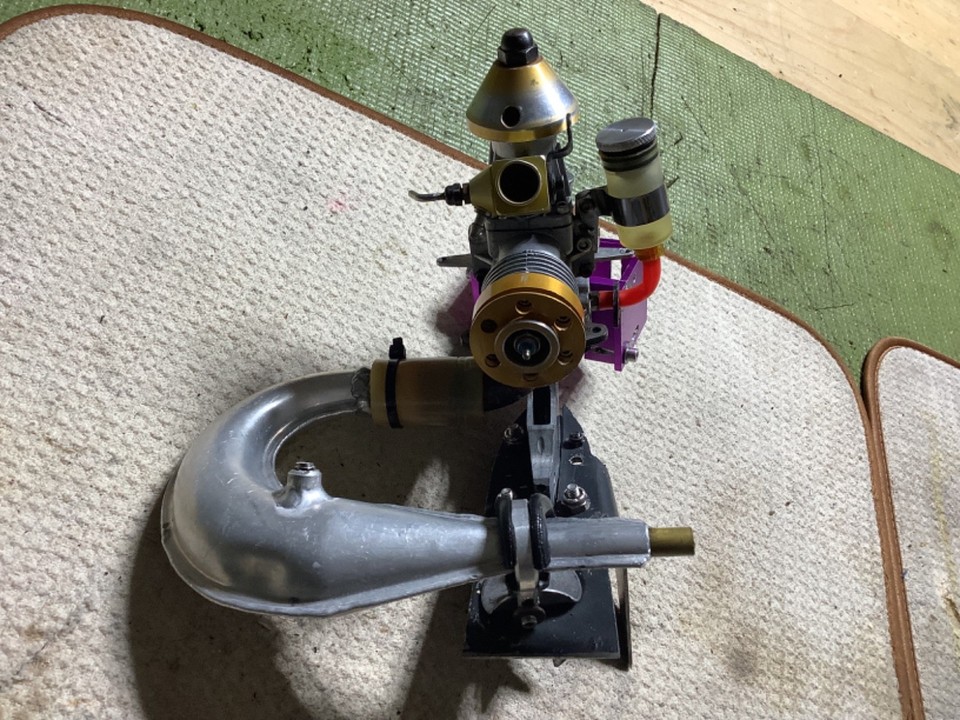 K&B Gold Edition Custom 3.5 Outboard RC Boar engine Tuned pipe | eBay