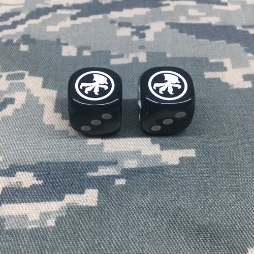 Microtech knives dice Claw logo Black & White Knife Pair | eBay