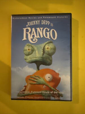 RANGO (DVD 2011) JOHNNY DEPP - BRAND NEW - FAST FREE SHIPPING ...