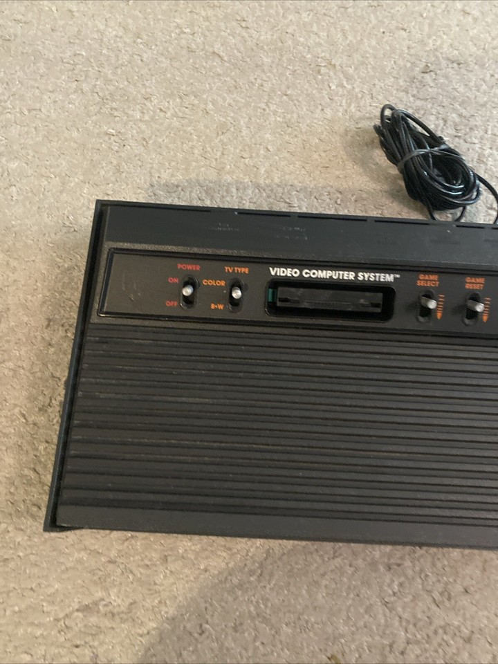 Atari 2600 Darth Vader Black Edition Console CX2600A Tested Console | eBay