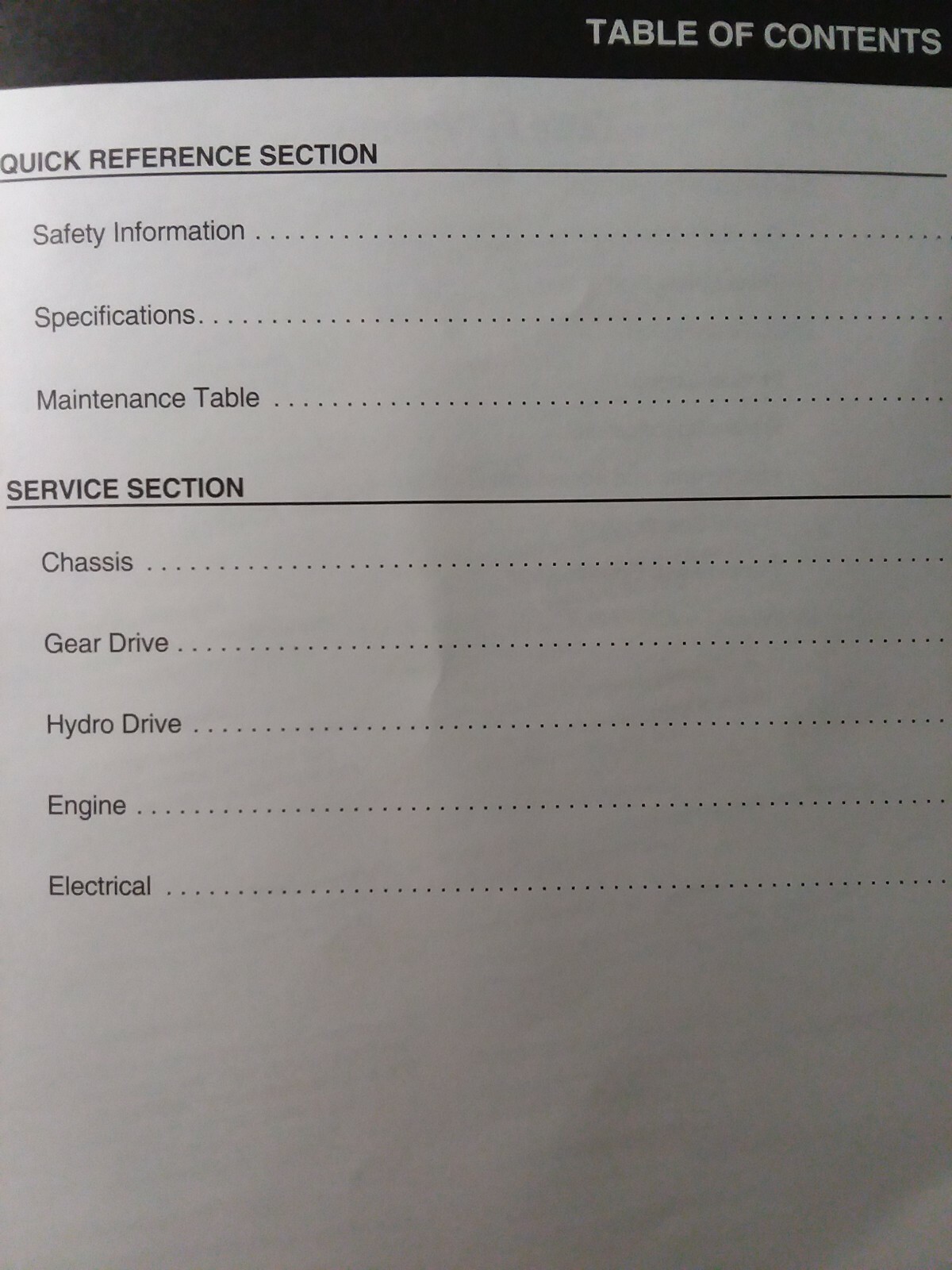 Toro 260 series Lawn Garden Tractor Service Repair Maintenance Manual ...