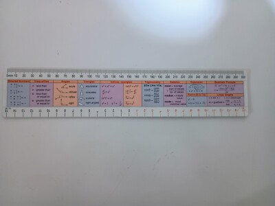 Mathsmetician Mathomat R300MV2 Ruler 30cm New | eBay Australia