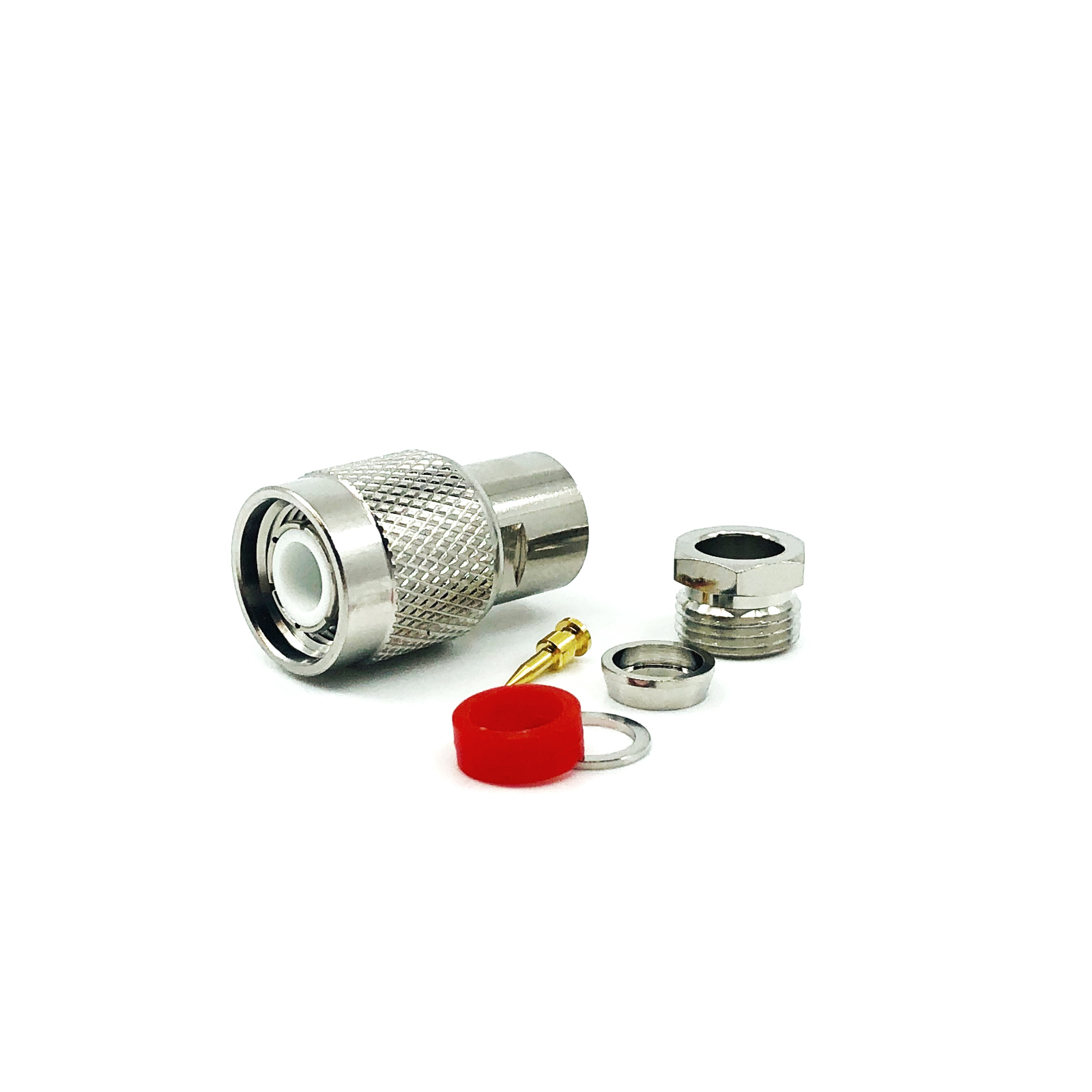 10pcs RF Connector TNC Male Clamp Delrin Insulation Gold Pin 8X, Belden ...