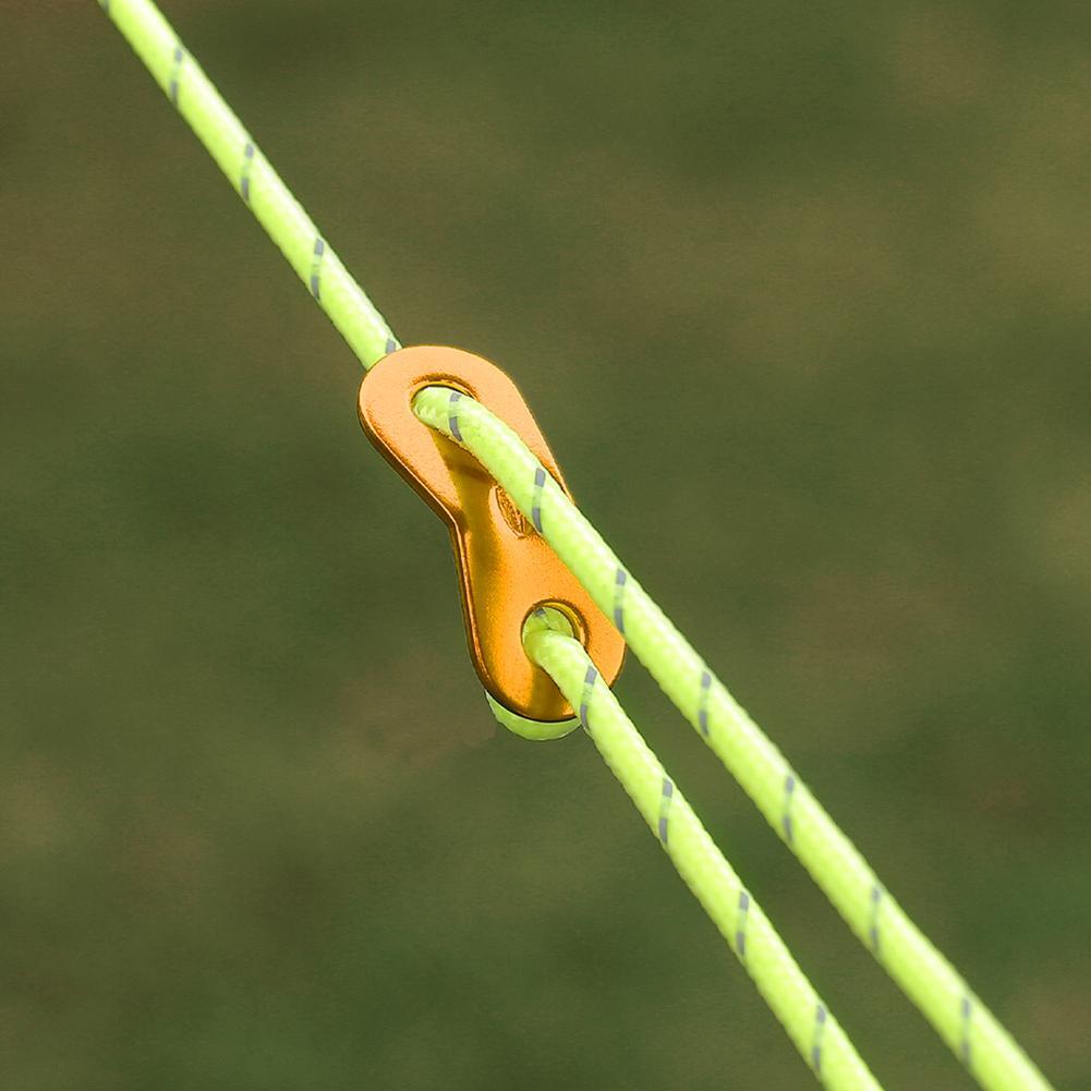 100pcs Outdoor Camping Rope Paracord Cord Fixed Buckle Fastener Kit ...