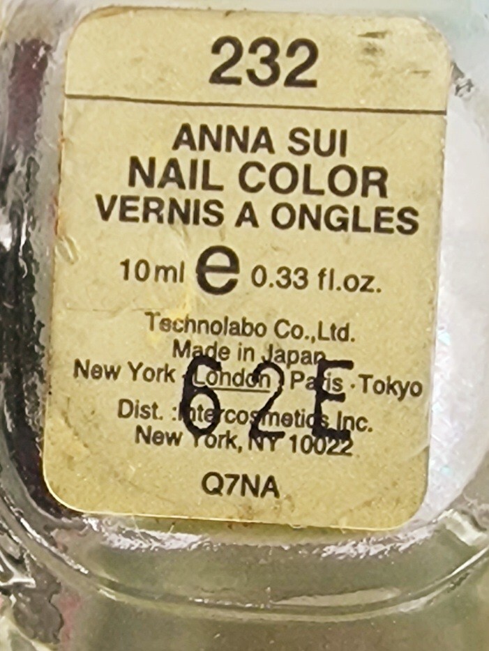 Anna Sui Nail Polish - 232 - NEW | eBay