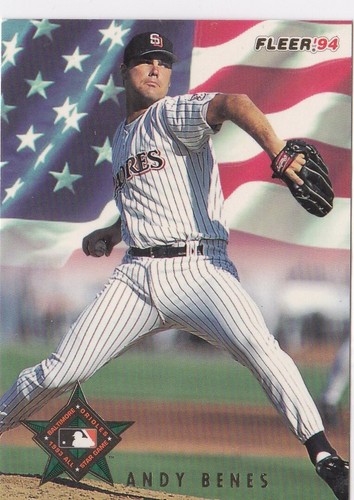 1994 Fleer All Stars Insert Andy Benes #29 San Diego Padres | eBay