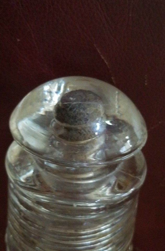Vintage Corning Pyrex Glass Insulator CD 128 | eBay