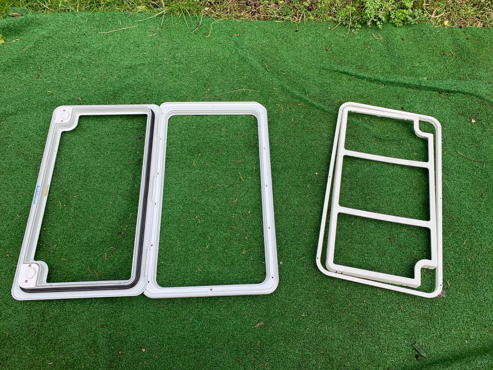 Thetford motorhome caravan locker door frame and inserts | eBay