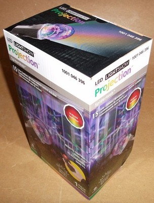LED LIGHTSHOW PROJECTOR LIGHTSHOW SPIDERWEB COLOR MOTION HOLIDAY LIGHTS ...