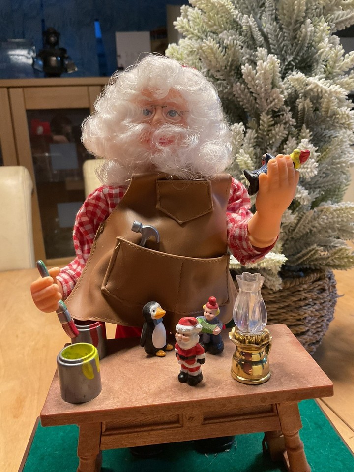 Vintage Telco Li-Lo Christmas Memories Animated Musical Illuminated ...