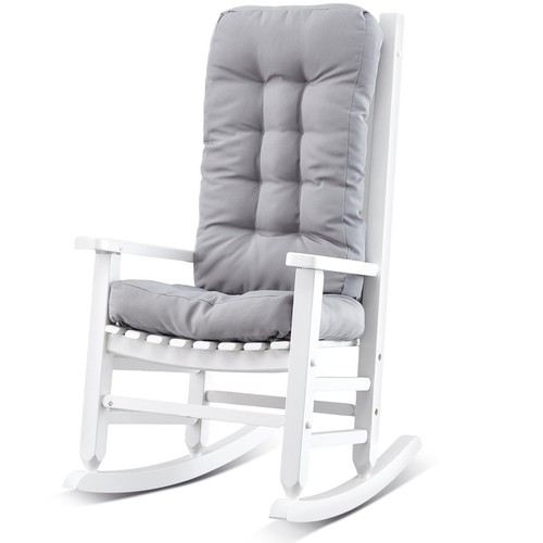 Kids Rocking Chair Cushion Pad Set Child Rocking Chair Outdoor Wooden ...