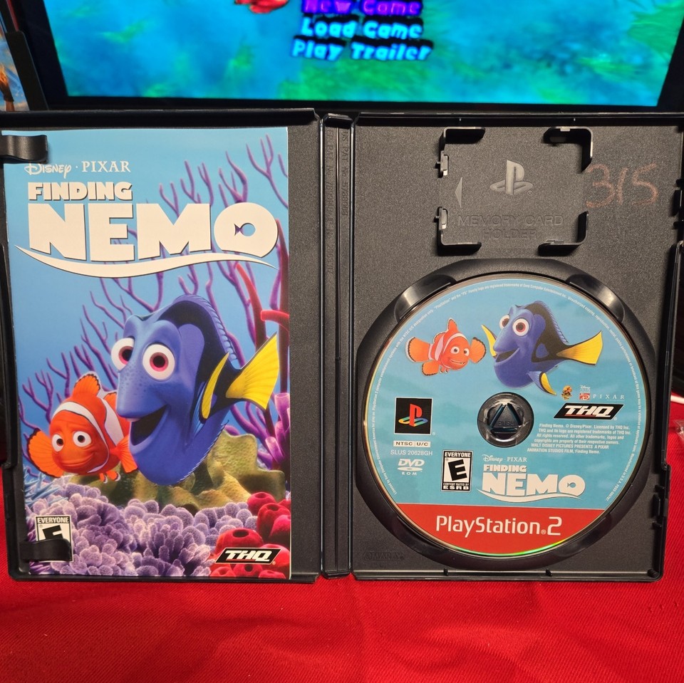 Finding Nemo (Sony PS2 PlayStation 2, 2003) CIB TESTED 752919460283| eBay