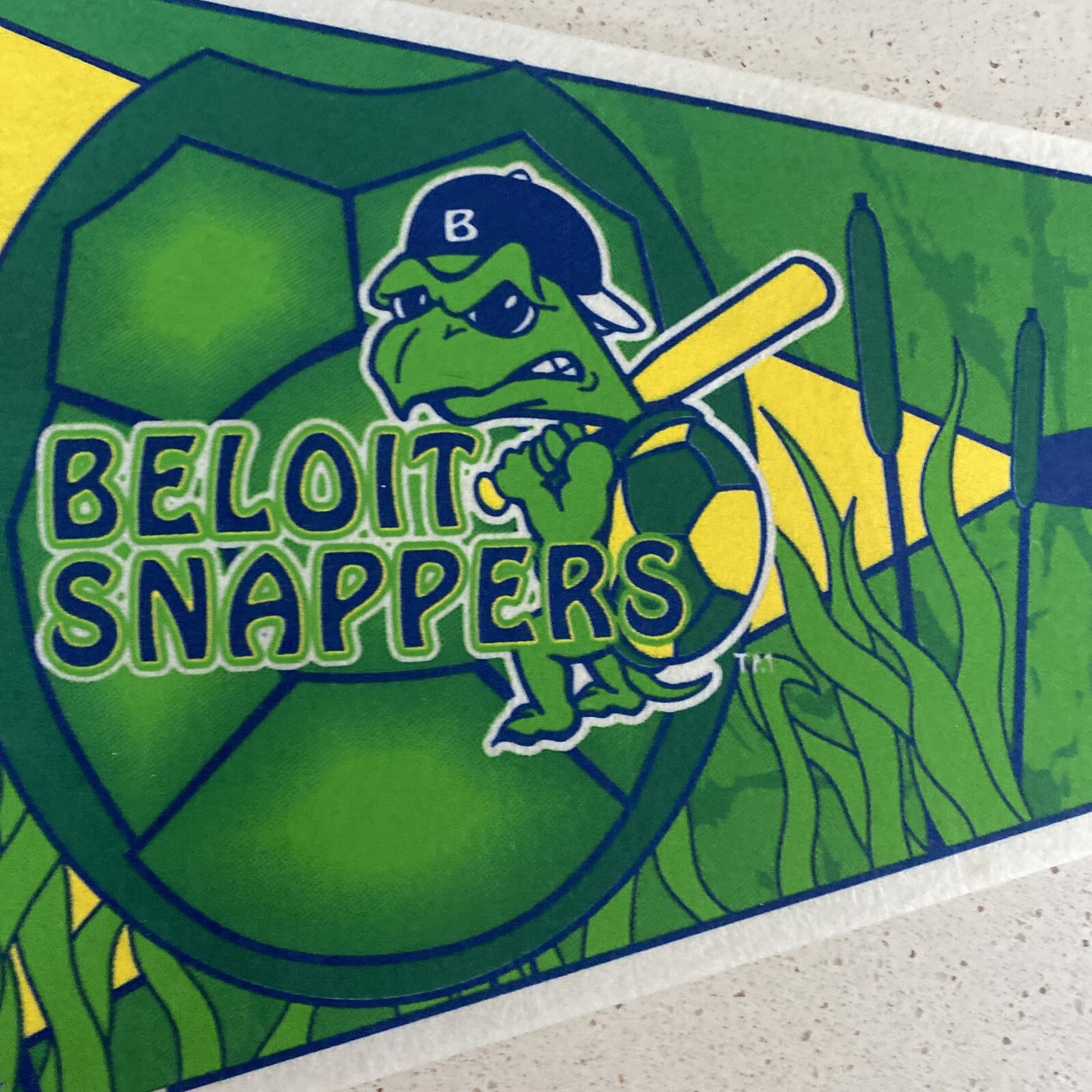 Beloit Snappers VTG Defunct Circa 1994 Team Logo Baseball Pennant #2 ...