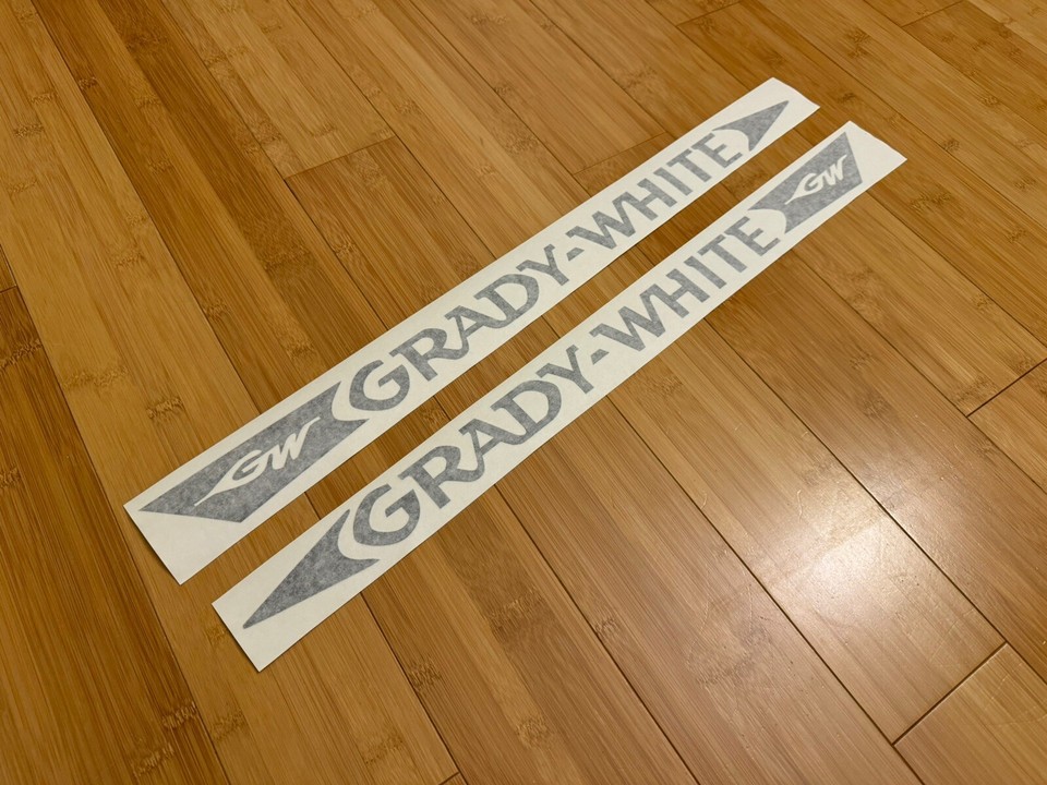 Grady White Boat Replacement 36‚Äù Decals - Set Of 2 - Marine Grade ...