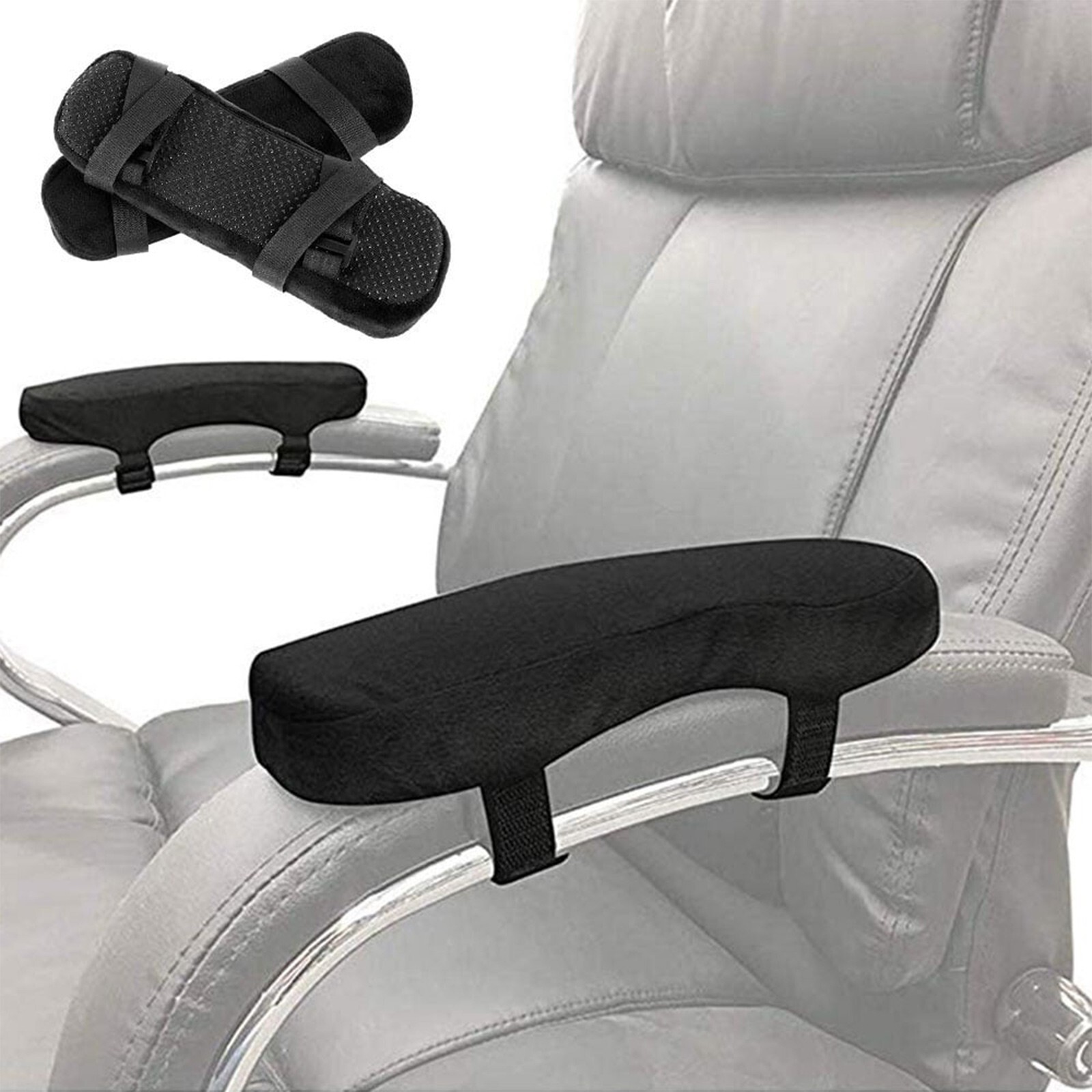 Office Gaming Chair Armrest Covers Cushions Pads Desk Chair Arm Cover ...