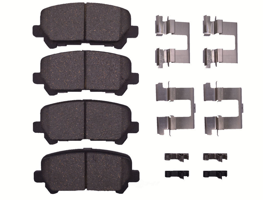 Dash 4 Brake MD1281 Disc Pads and Brake Shoes - Disc Brake Pad Set ...