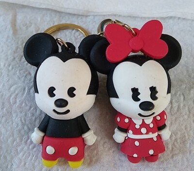 Disney Mickey Mouse Minnie Mouse Keychains | eBay