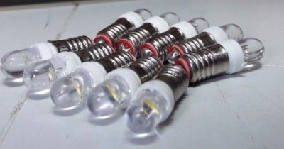 LES 280 Lilliput Bright White Instrument Dash Panel Light Bulbs LED E5 ...