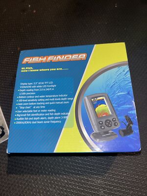 Phiradar Ff688C 3.5 Color Lcd Boat Fish Finder 200 Khz 83Khz Dual Sonar F.SHIP | eBay