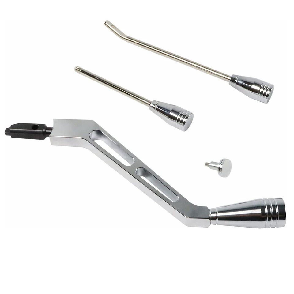 NEW Column Shifter Lever Turn Signal Hazard Tilt Kit Polished For GM ...