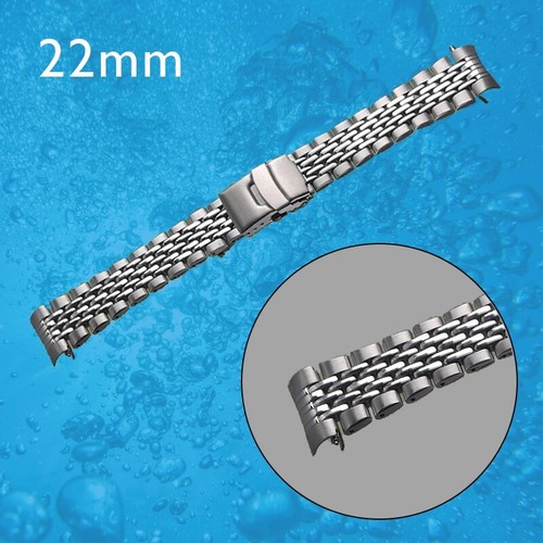 Beads of Rice Watch Bracelet Strap Stainless Steel Mesh for SKX007 ...
