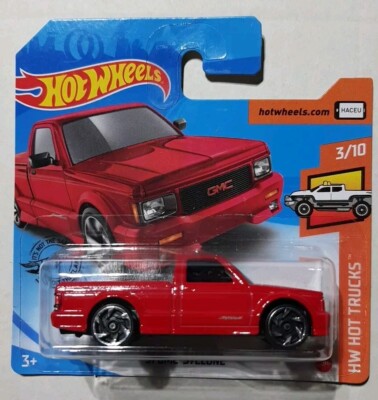 Short Card 2020 Hot Wheels 1991 GMC Syclone Red Variant HW Hot Trucks 3 ...