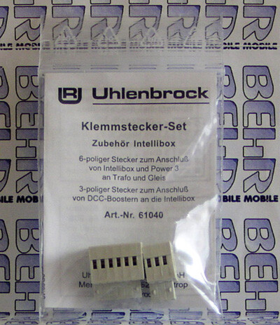 Uhlenbrock 61040 Klemmstecker-Set für Intellibox 3 alt | eBay.de