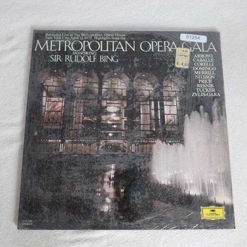 Karl Bohm Metropolitan Opera Gala Honoring Sir Rudolf Bing w/ Shrink LP ...