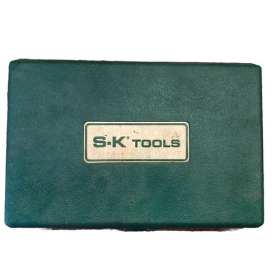 S-K Partial 3/8 1/4 inch SAE Drive Socket Set Green Plastic Case | eBay