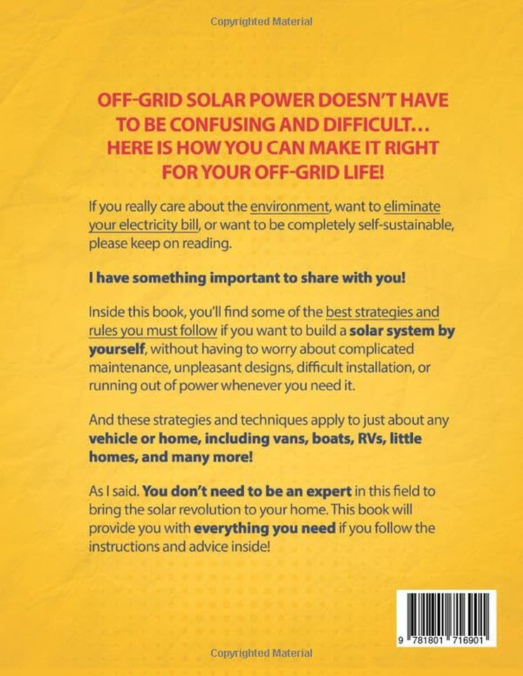 The DIY off Grid Solar Power Bible: [10 in 1] the Most Complete and ...