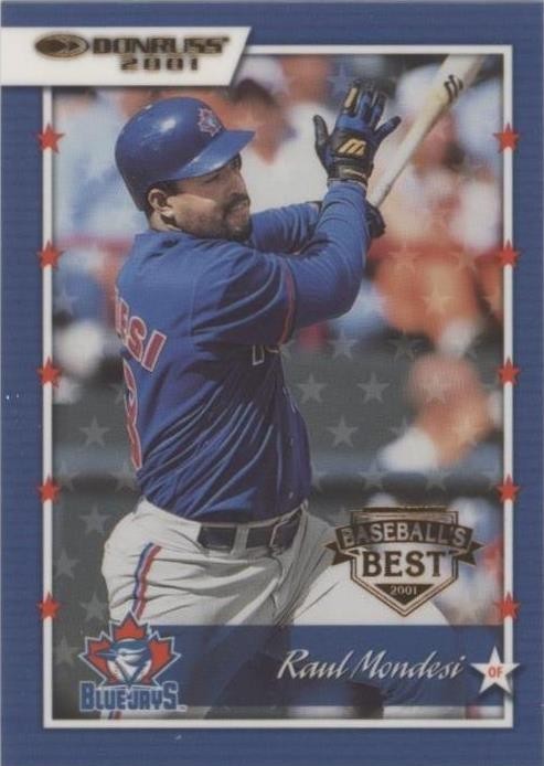 2001 Donruss - Raul Mondesi #120 Baseball's Best Gold for sale online ...