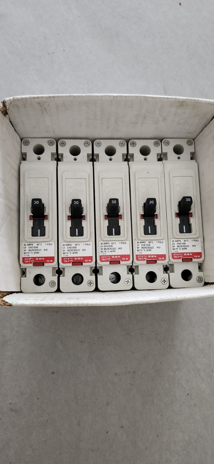 EATON EHD1030 1 POLE 30 AMP CIRCUIT BREAKER | eBay