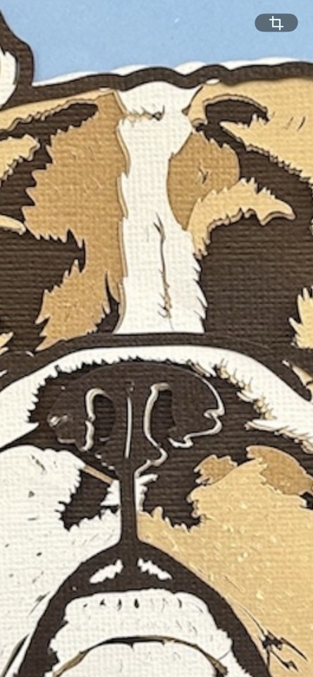 Personalized French Bulldog Paper Art – 8x8 Framed Decorative Portrait ...