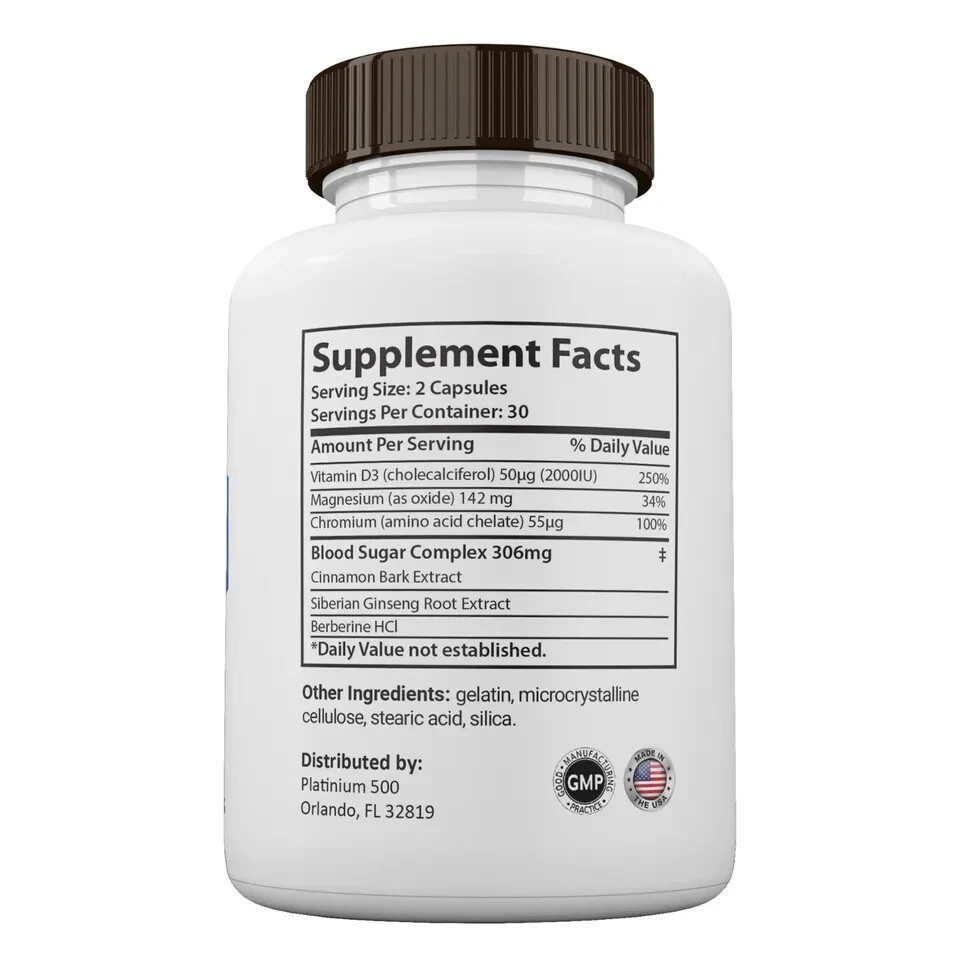 Glucoberry Blood Sugar Support Formula Official Gluco berry Capsules ...