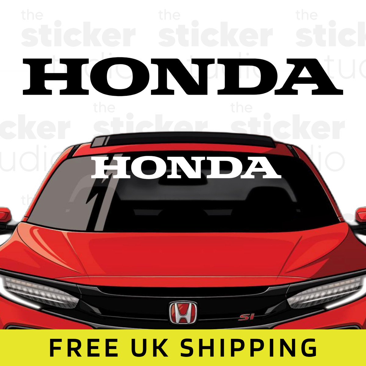 Honda Car Stickers Graphics Honda Graphic Kits – R&E Wraps And