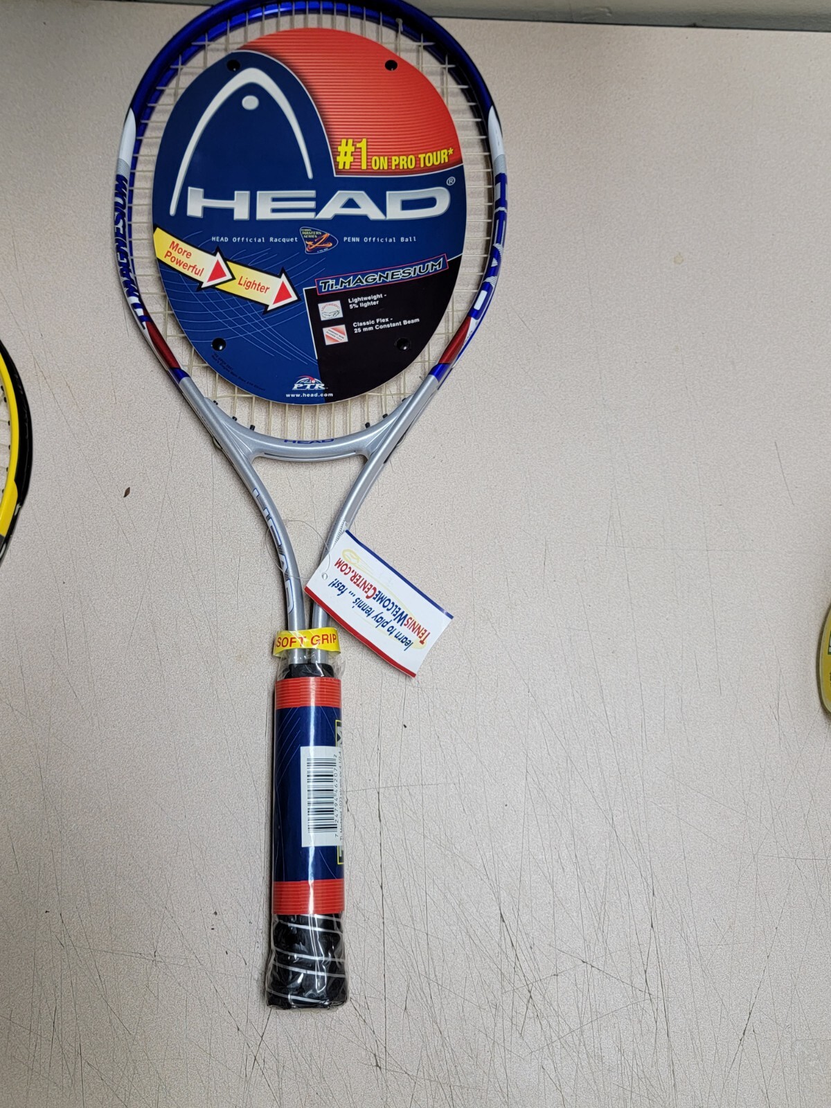Head TI Magnesium Technology Ti Conquest Tennis Racquet 2003 With Cover ...