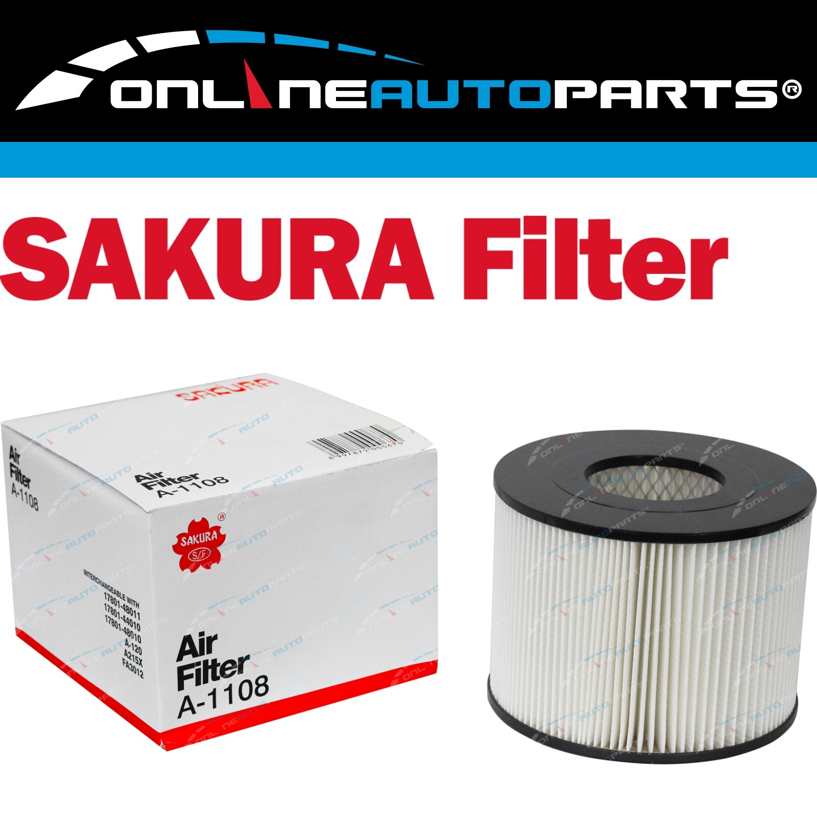 Sakura Air Filter for Toyota Coaster BB20 BB21 BB31 BB40 4cy 3B 3.4L 82 ...
