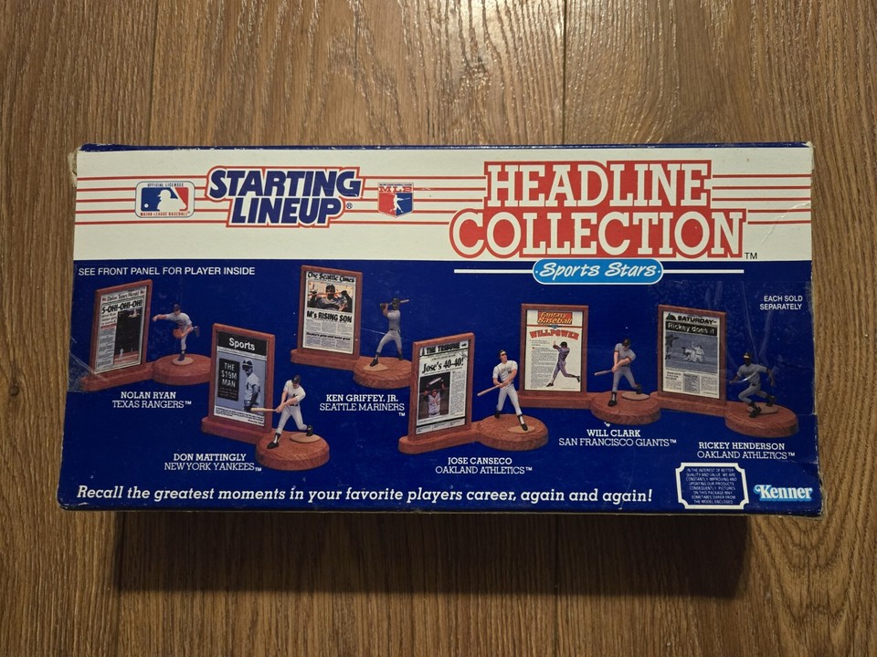 Bo Jackson Starting Lineup Headliner Figure MLB KC Royals Superstar New ...
