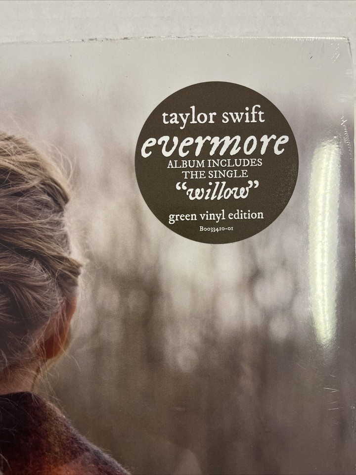 New TAYLOR SWIFT EVERMORE New Sealed Vinyl 2 LP Record Album Green ...