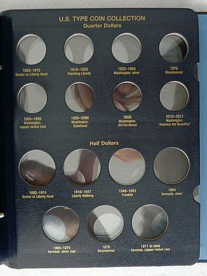 Whitman Classic Coin Album U.S Type Coins Collection 20th & 21st ...