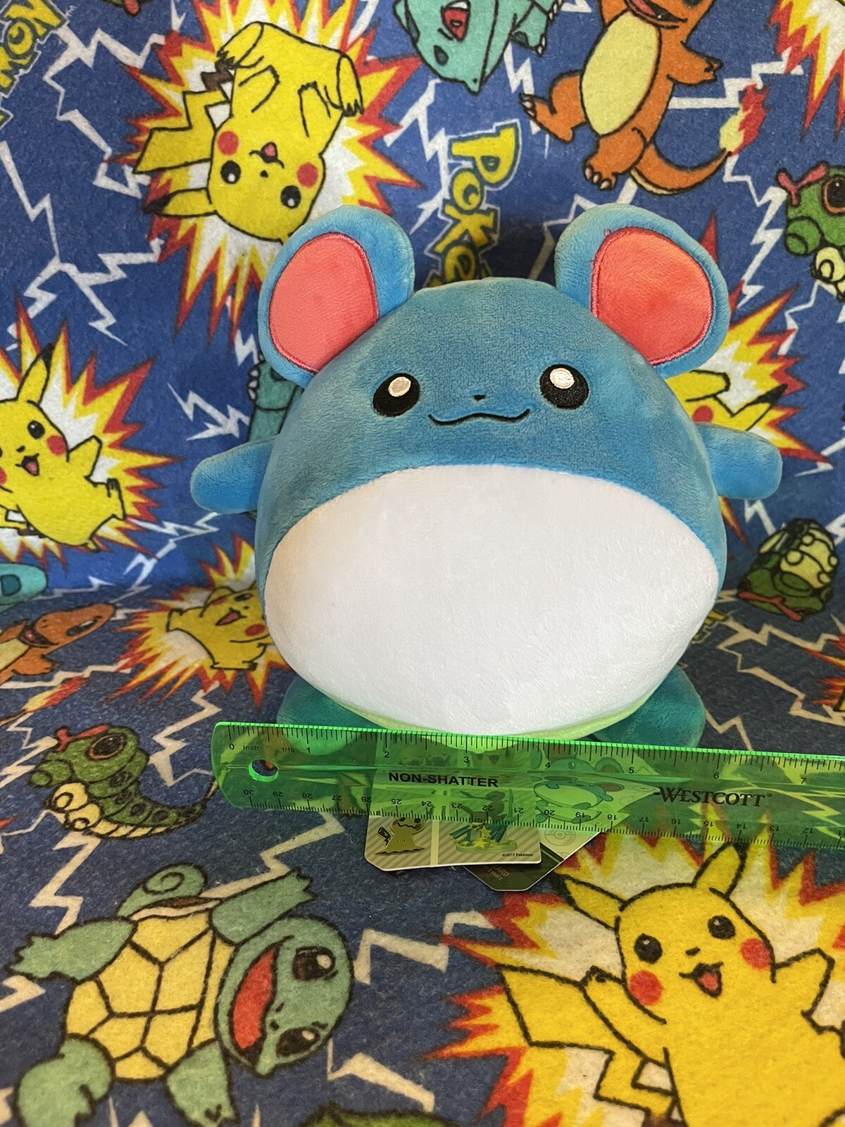 Marill Pokemon Center 9in Plush Sold Out New with tags | eBay