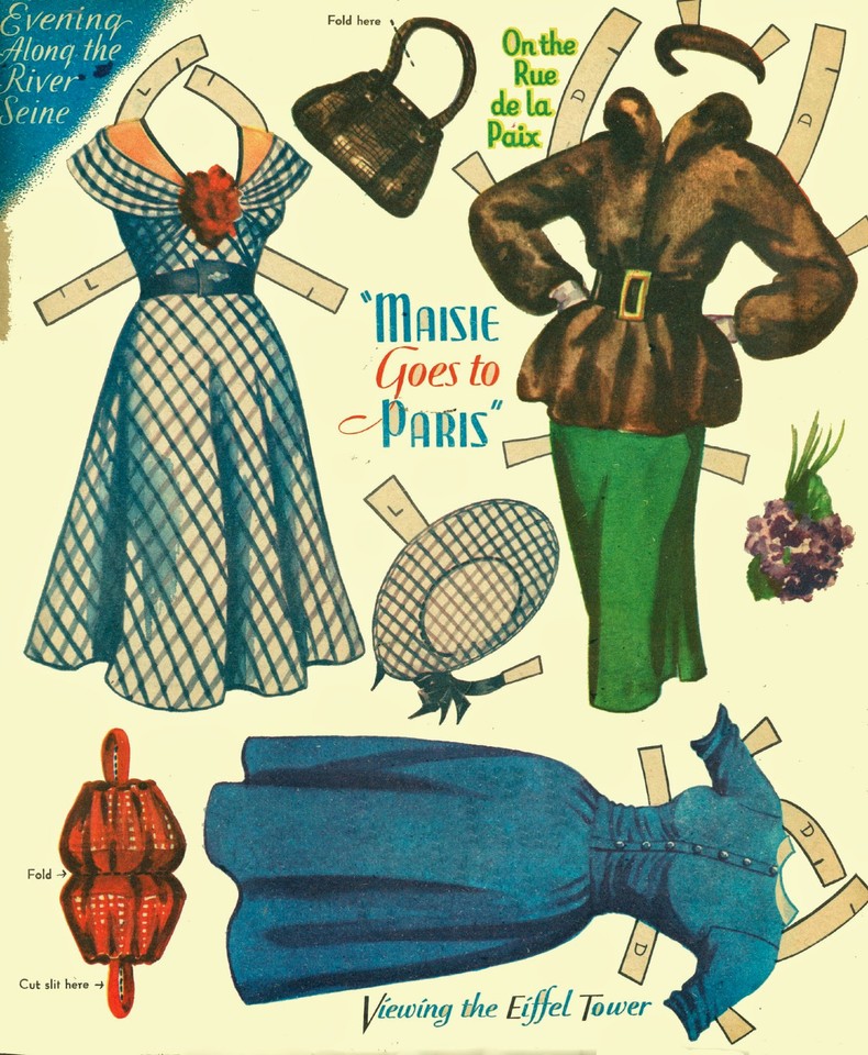 VINTAGE LEADING LADIES PAPER DOLLS HD LASER REPRO LO PRICE~HI QUAL~TOP ...