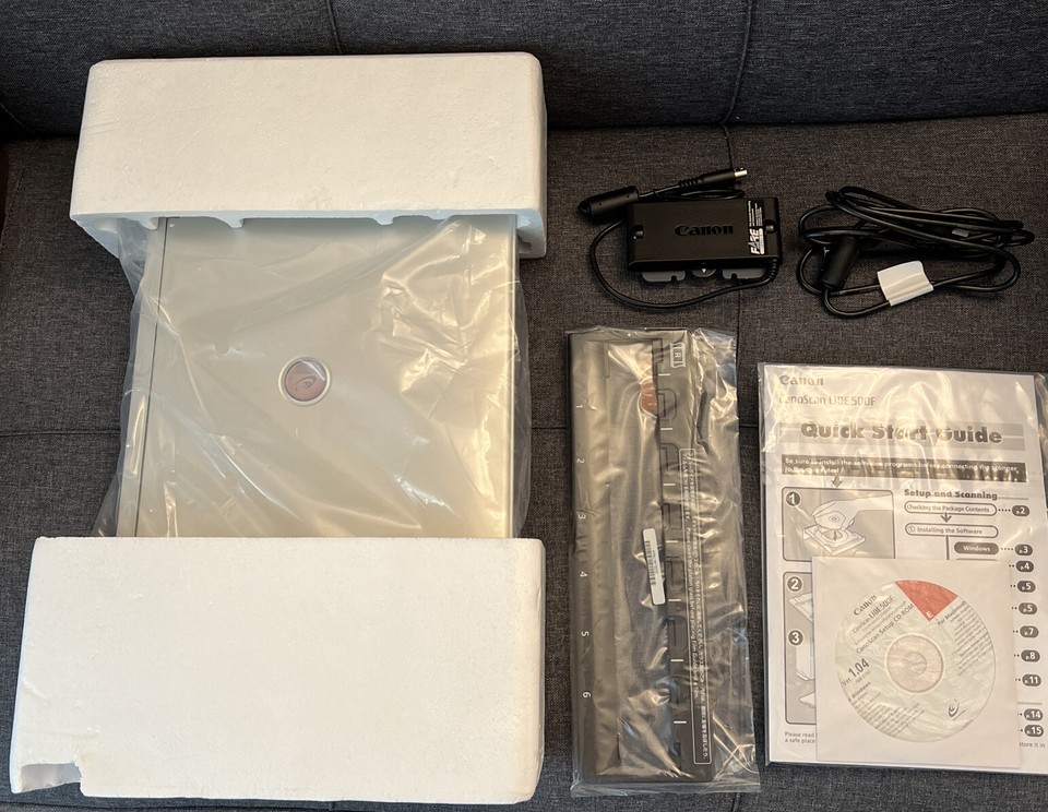Canon CanoScan LiDE 500F USB Flatbed Scanner | 2400x4800 DPI | 48 Bit ...