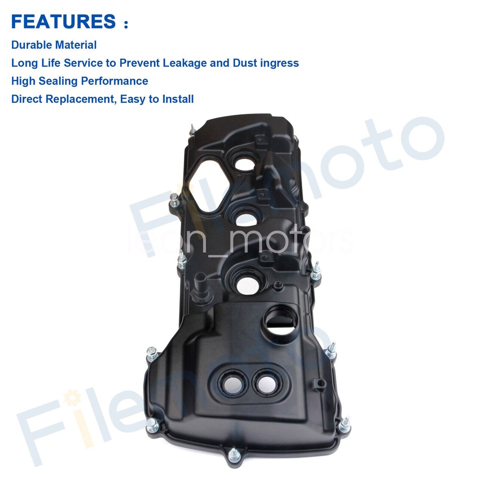 Aluminum Left Side Valve Cover for 11-16 Ford F-150 15-23 TRANSIT-150 3 ...