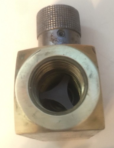 Parker F-800-B11 1/2" BRASS Flow Control Valve 2000PSI 138 BAR MAX 15 ...