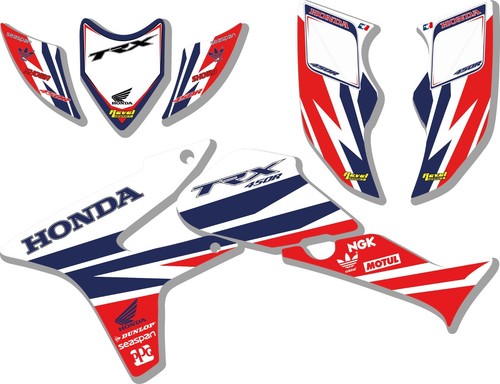 Honda TRX 450 R ATV - Full Graphics Kit High Gloss Laminate ...