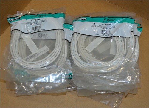 22 Panduit UTPSP14Y Category-6 8-Conductor Strain Relief Clear Boot ...