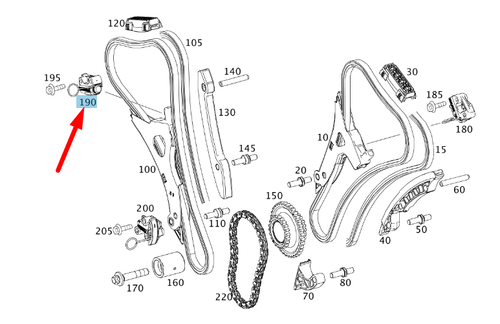 MERCEDES-BENZ ML W166 Ketten spanner rechts A2760502400 NEU | eBay.de